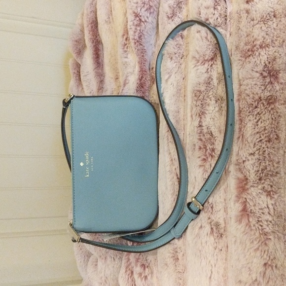 kate spade | Bags | Kate Spade Smoky Blue Small Crossbody Nwt | Poshmark